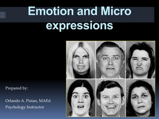 Basic Emotions | PPT