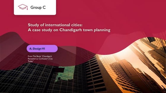 Chandigarh city case study | PDF | Developmental Sites | Real Estate