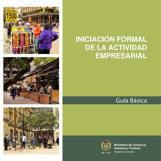 Iniciación formal de la actividad empresarial | PDF