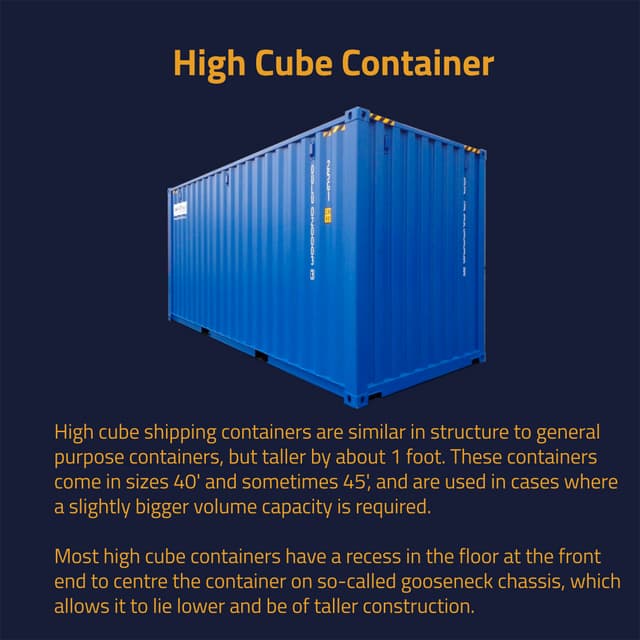 2. High Cube Container | PDF | Rail Travel | Travel Type