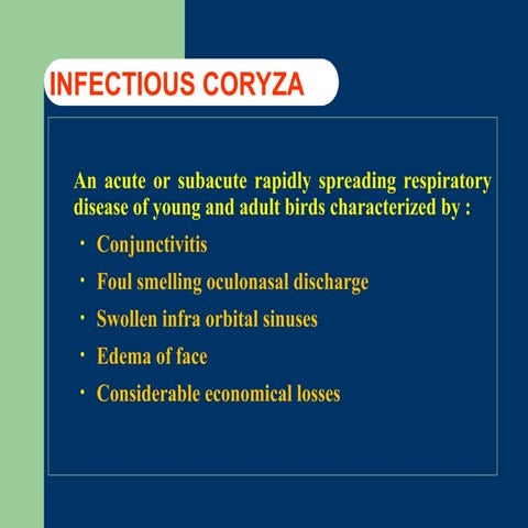 3-Infectious Coryza-disease-of-birds2017.ppt