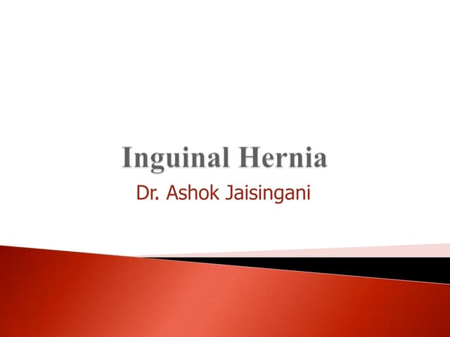 Hernia | PPTX