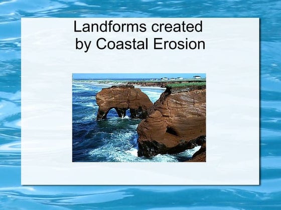 Erosional & depositional glacial landforms | PPTX | Geography | Science
