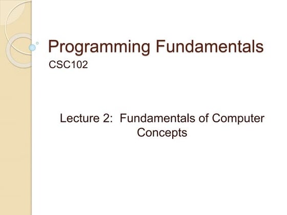 Ch-1-Introduction to Computers.ppt.pptx | Computing | Technology & Computing