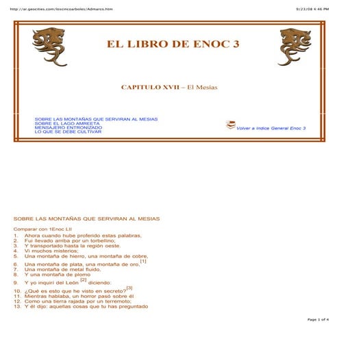 3 Libro De Enoc Capitulo 17 | PDF