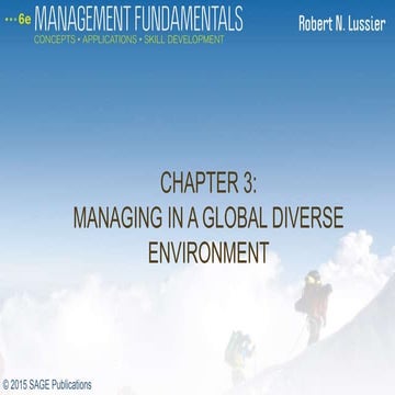 Managing in global environment | PPTX