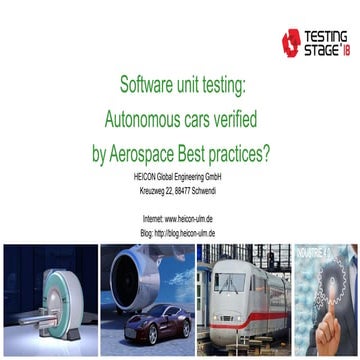 3 martin heininger - software unit testing autonomous cars verified by ...