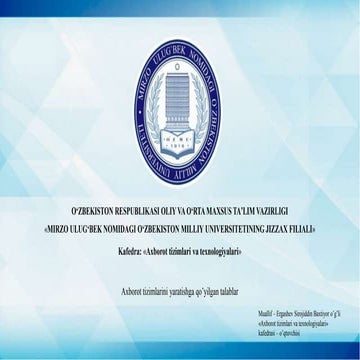 Ekspert tizimlari va ularning turlari, asosiy xususiyatlari..pdf