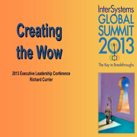 Creating the wow | PPT