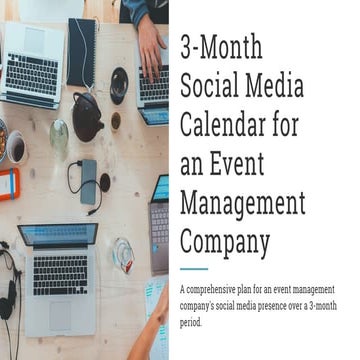3-Month Social Media Calendar for an Event Management Company.pdf