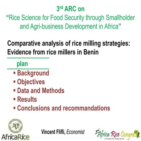Th3_Comparative analysis of rice milling strategies: Evidence from rice ...