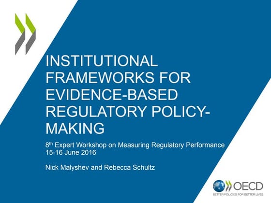 Australia’s regulatory impact analysis system | PPT