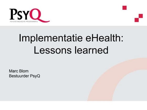 1 - NewHealth Event - Intro Frank Verhoef | PPT