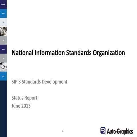 SIP 3 Update, NISO Update ALA Annual 2013 | PPTX