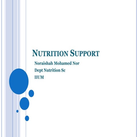 3. nutrition support | PPTX