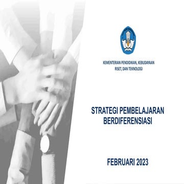 pembelajaran berdiferensiasi kurikulum merdeka 2023 | PDF
