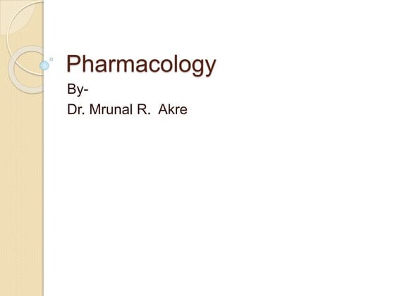 pharmacodynamics with diagram in simple | PPT