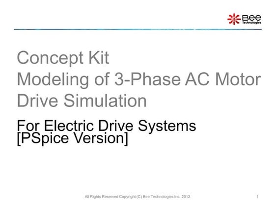 Simple Model of DC Motor using LTspice | PDF