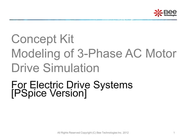 Simple Model of DC Motor using LTspice | PDF
