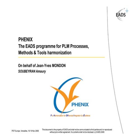 ENOVIA 3Dcom Architecture | PPT