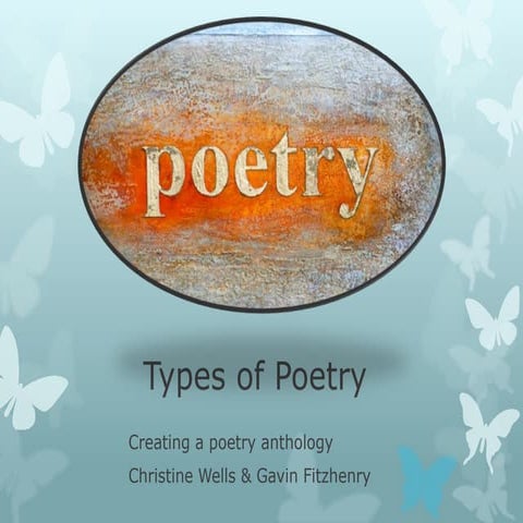 Poetry Anthology | PPT