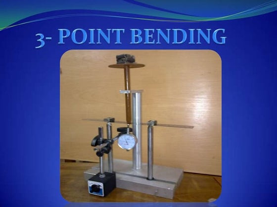 3 point bend test | PPT