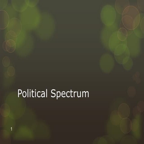 3 political spectrum | PPTX