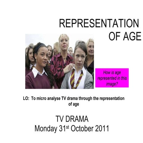 3. representation of age 1 | PPT