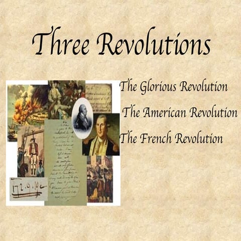 3 Revolutions | PPT