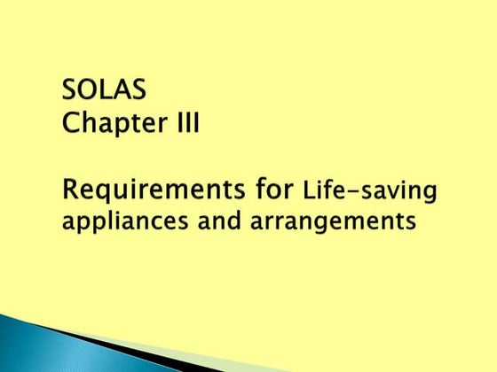 SOLAS - Chapter II-2 - Construction - Fire protection, fire detection ...