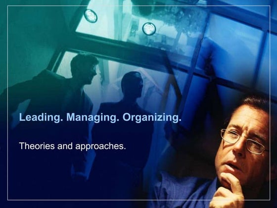 Organizational Theories & Management Styles | PPTX | Business ...