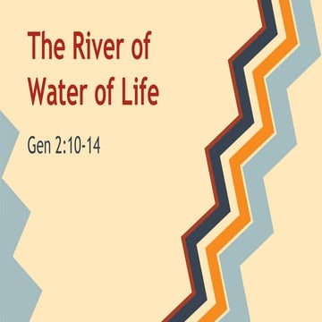 3 The river of water of life | PPTX