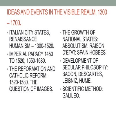 3 the seventeenth century world 2019 | PPT