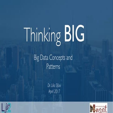 Thinking BIG | PPT