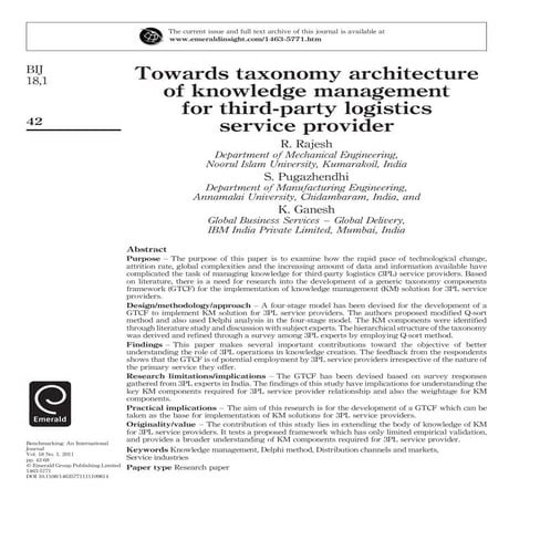 Progressive Management Programme 2011 | PDF