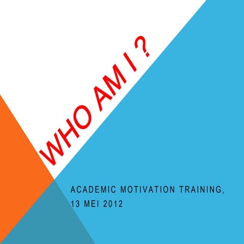 3.who am i | PPTX