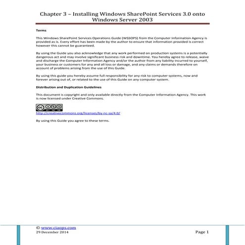 Windows Server Install | PDF