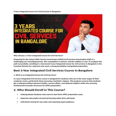 3-Year Integrated Course for Civil Services in Bangalore...docx