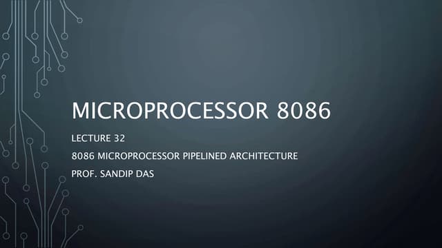 8086 Microprocessor Pipeline Architecture.pptx