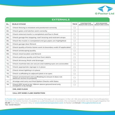 Living Room Checklist | PDF