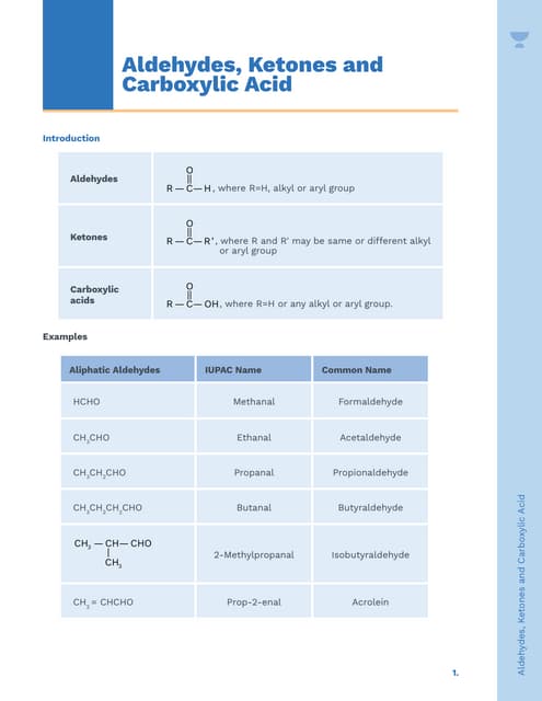 Aldehyde and ketone | PPTX