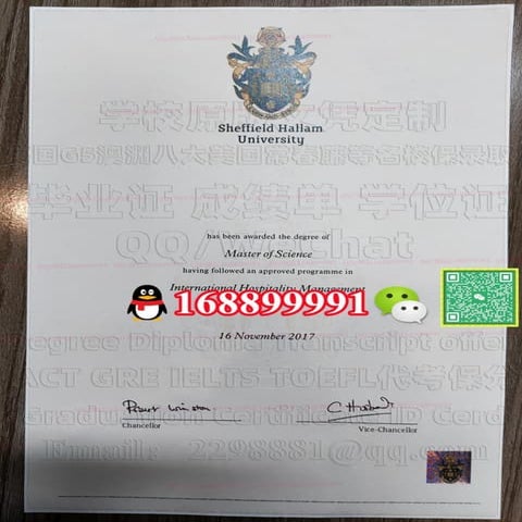 Sheffield Hallam University degree offer diploma Transcript | PDF