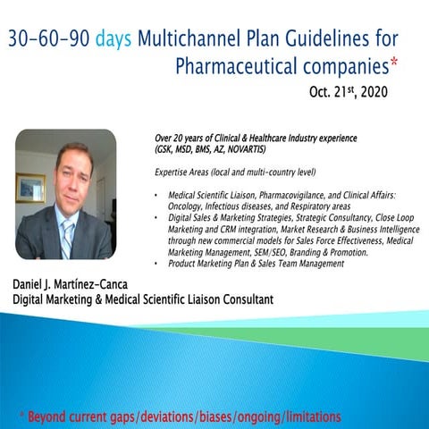 30 60-90 multichannel business model guidelines | PPT