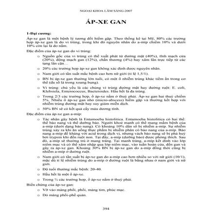 Áp-xe gan | PDF