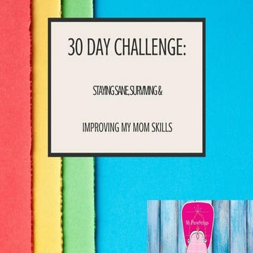 30-Day-Challenge for Moms | PDF