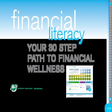 30-step-path-to-financial-wellness.pdf | Personal Taxes | Personal Finance