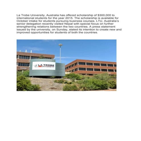 $300,000 scholarship | DOCX | Student Financial Aid | Financial Assistance