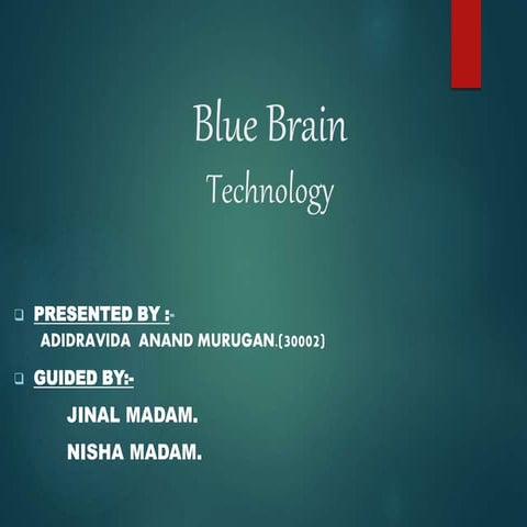 blue brain | PPT