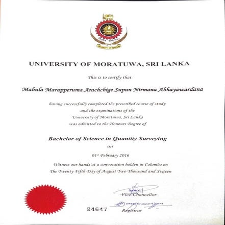 Degree Certificate | PDF
