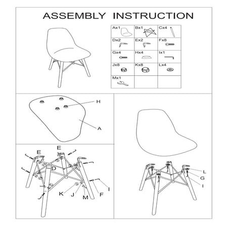 Eames Chair- Assembling Instruction | PDF